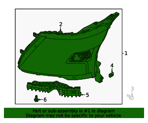 2021-2024 Nissan Armada Composite Assembly 26060-6JL1C | OEM Parts Online