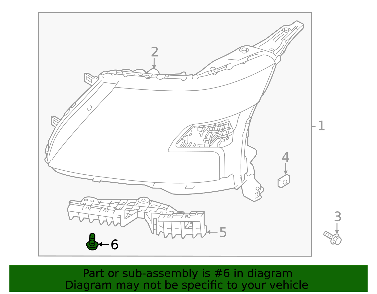 26391-6JF0A - Mount Bracket Screw 2021-2024 Nissan Armada | Official ...