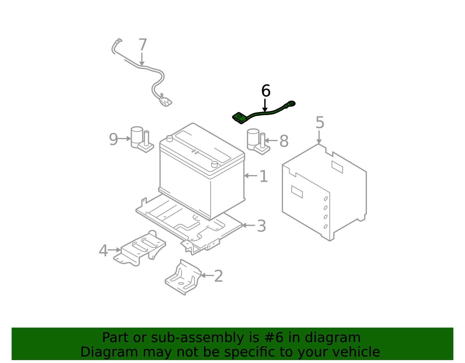 Positive Cable 91850-2E010 | OEM Parts Online