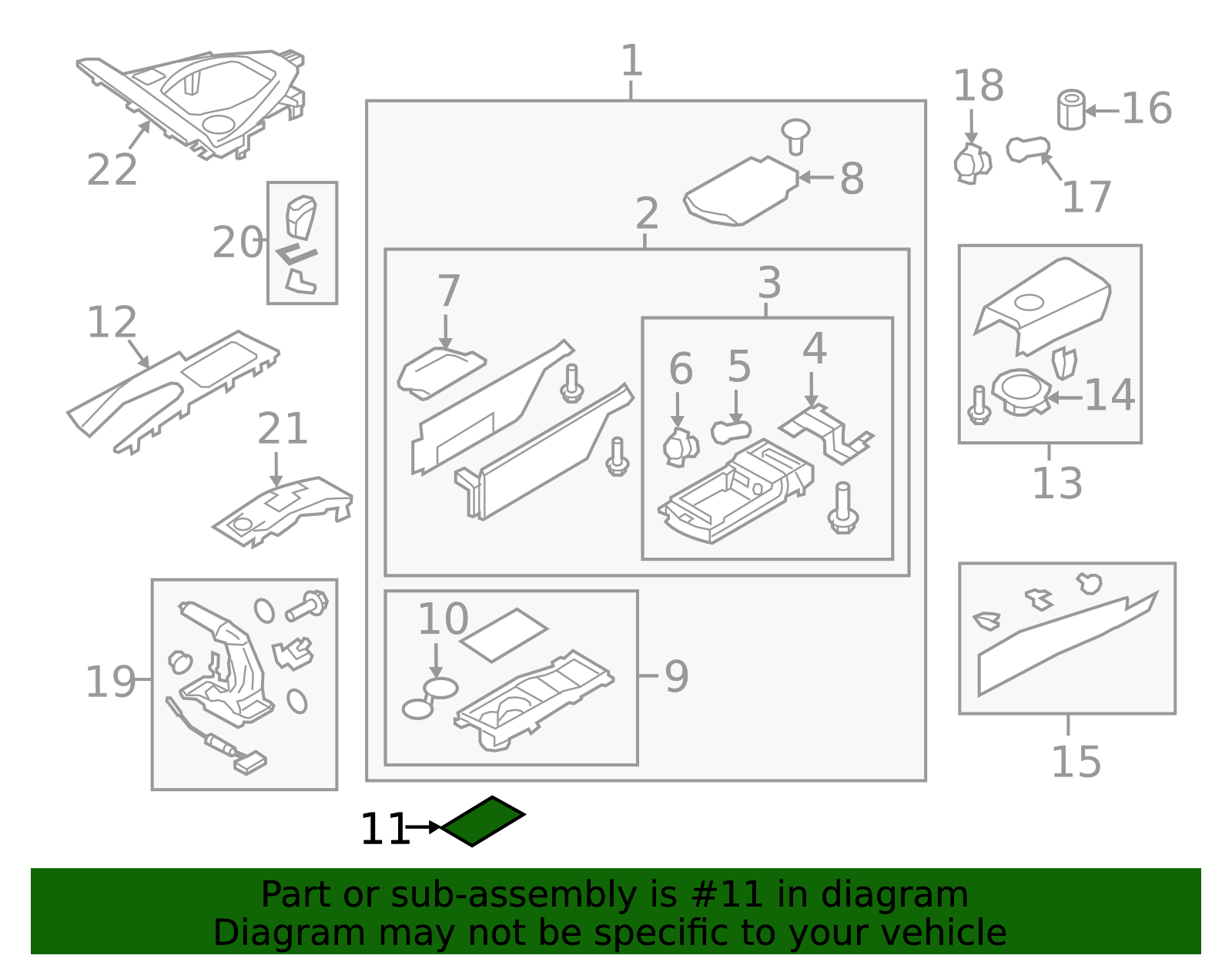 68961-6AV0A - Coin Holder 2017-2024 Nissan GT-R | Official Nissan Parts ...