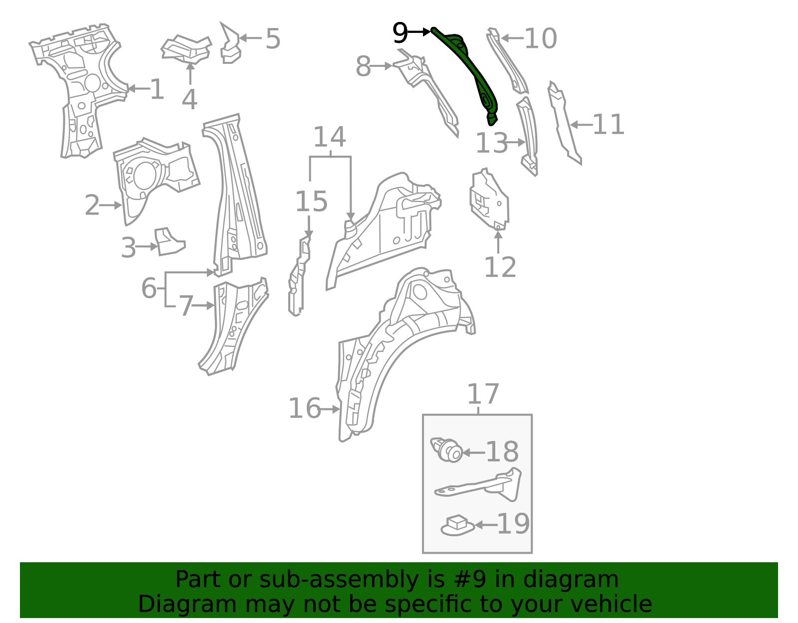 61744-74010 - Panel Reinforced 2012-2015 Scion iQ | Norm Reeves Toyota ...