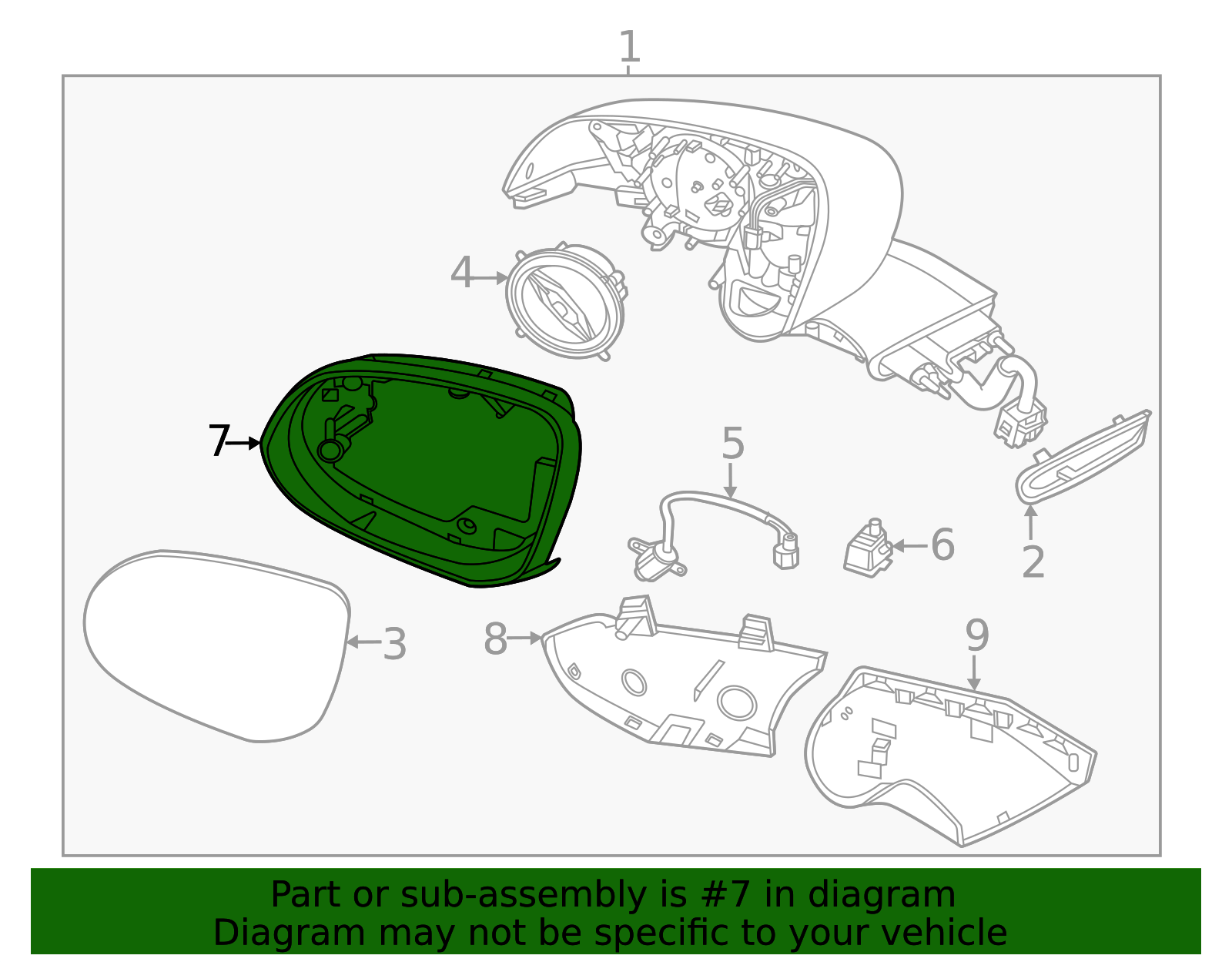 Hyundai - 87615-T6000 - Housing - 2021-2025 Genesis | OEM Hyundai Parts ...