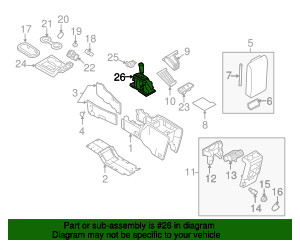 2006-2010 Ford Gear Shift Assembly 7L2Z-7210-DB | Ford OEM Parts Online
