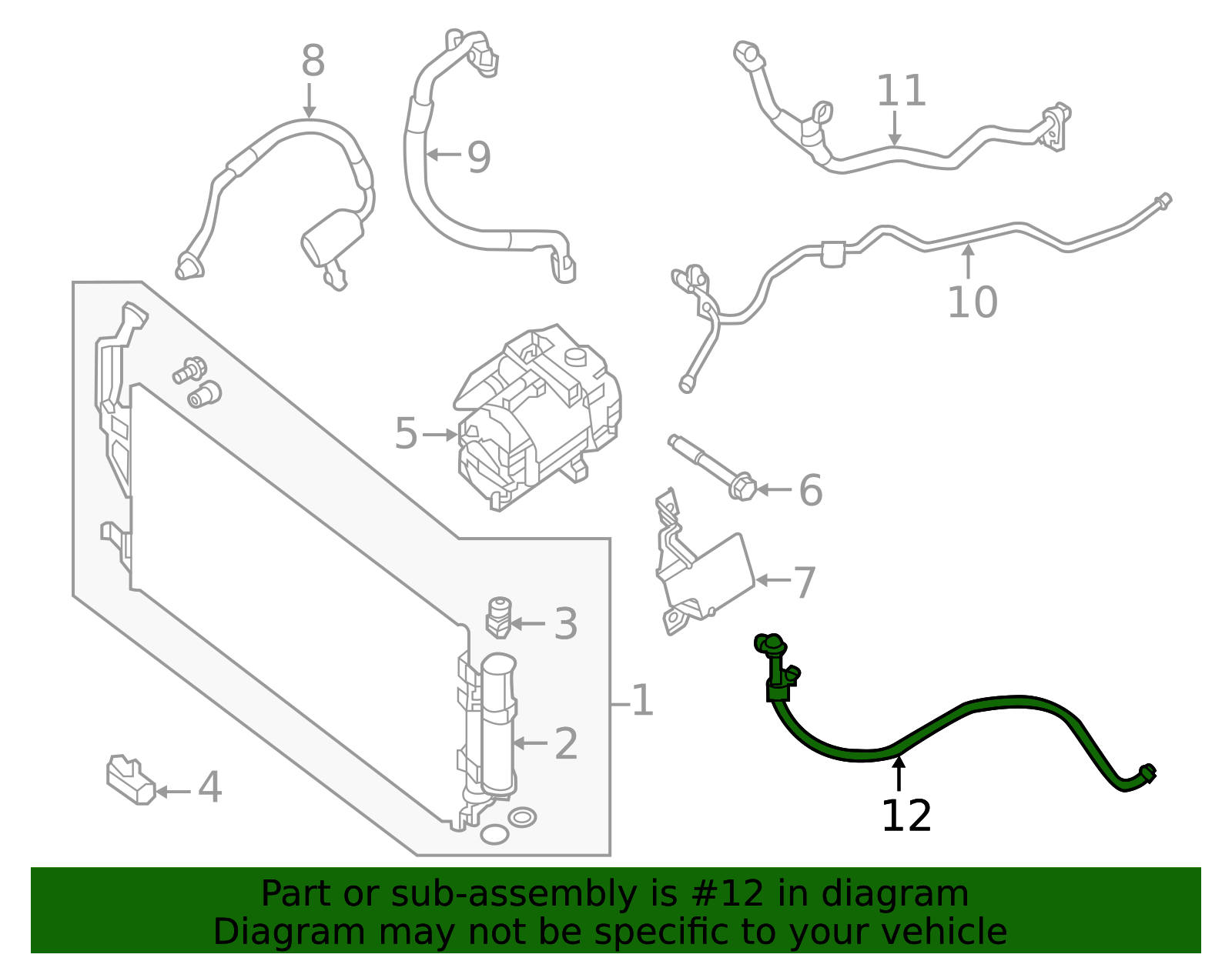 924416WK0D - A/C Pipe 2021-2025 Nissan LEAF | Official Nissan Canada