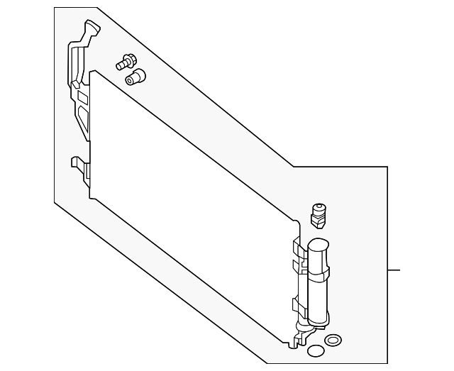 2018-2025 Nissan LEAF Condenser Assembly 92110-5SK0D | My Nissan Part