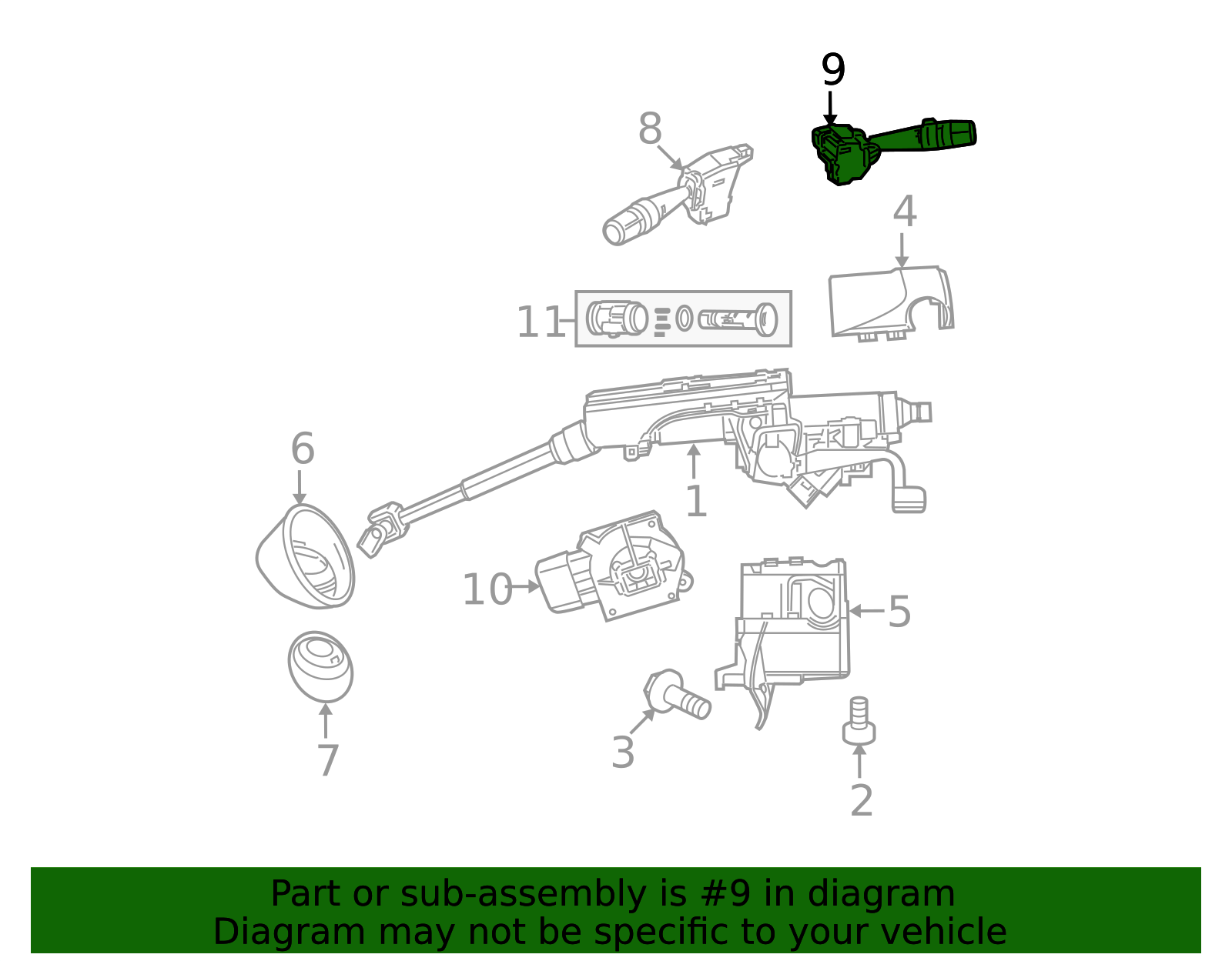 Wiper Switch 68003215AD | MoparPartsCanada.ca