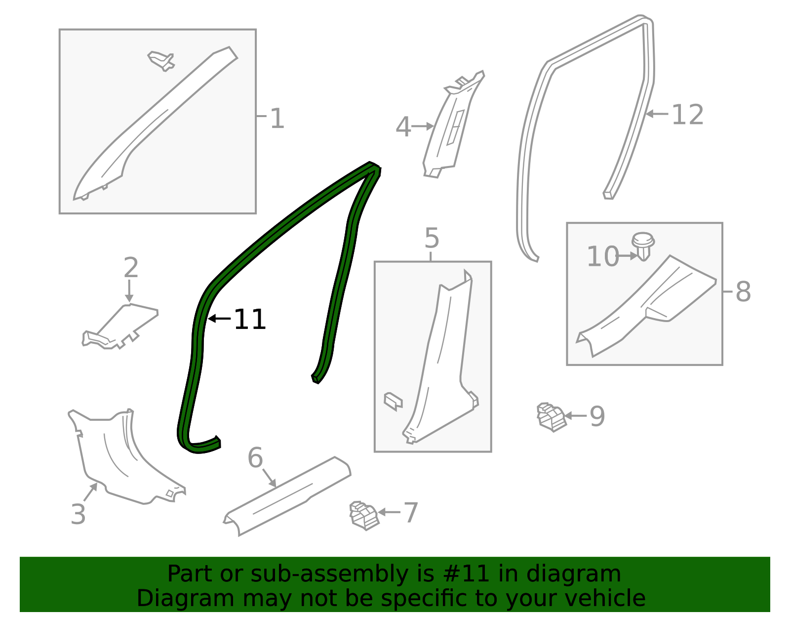 Door Seal – OEM Weatherproofing for a Quieter Ride | AutoNation Parts