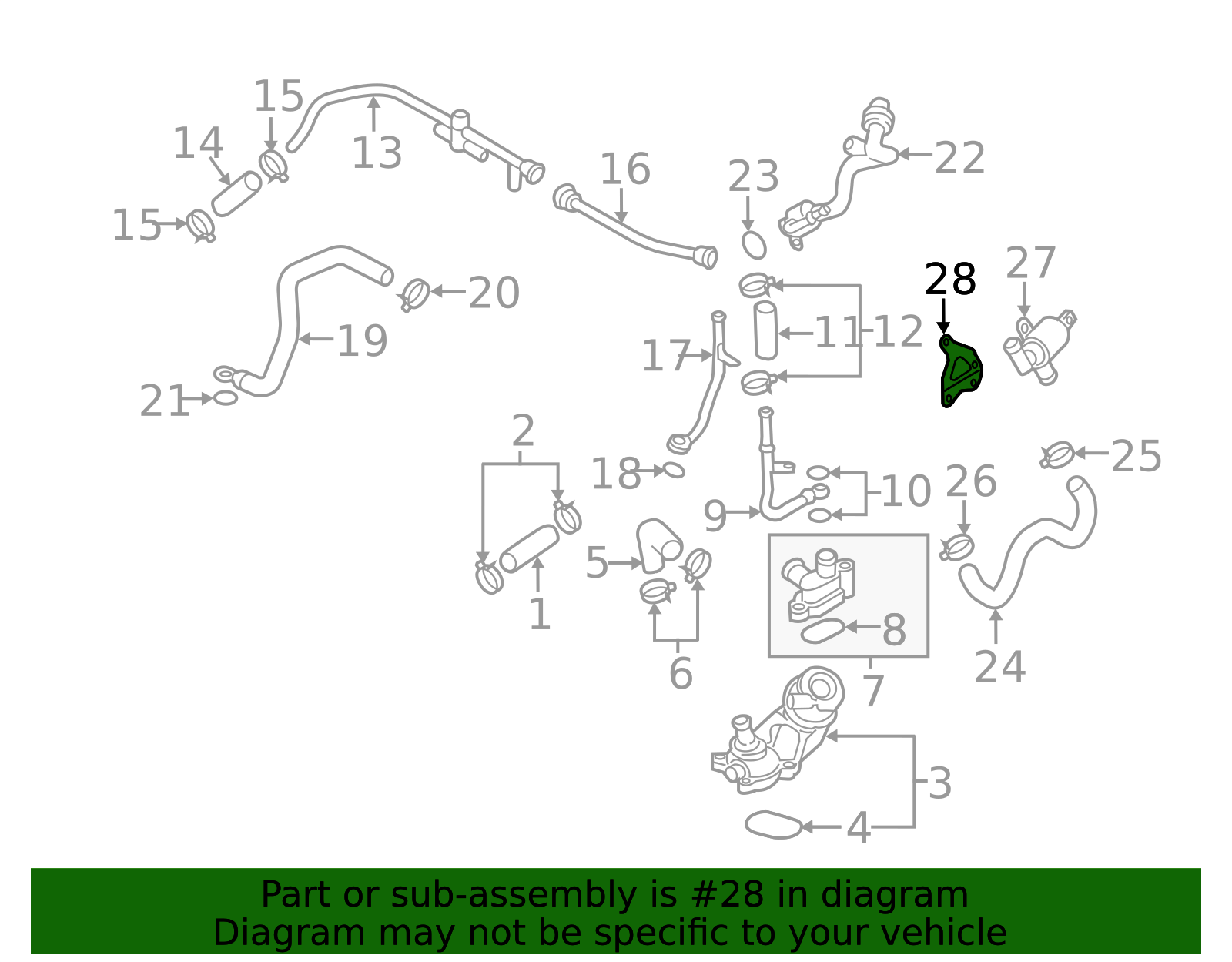 2014-2016 Audi A7 Quattro Solenoid Bracket 4H0-121-305-F | TascaParts.com