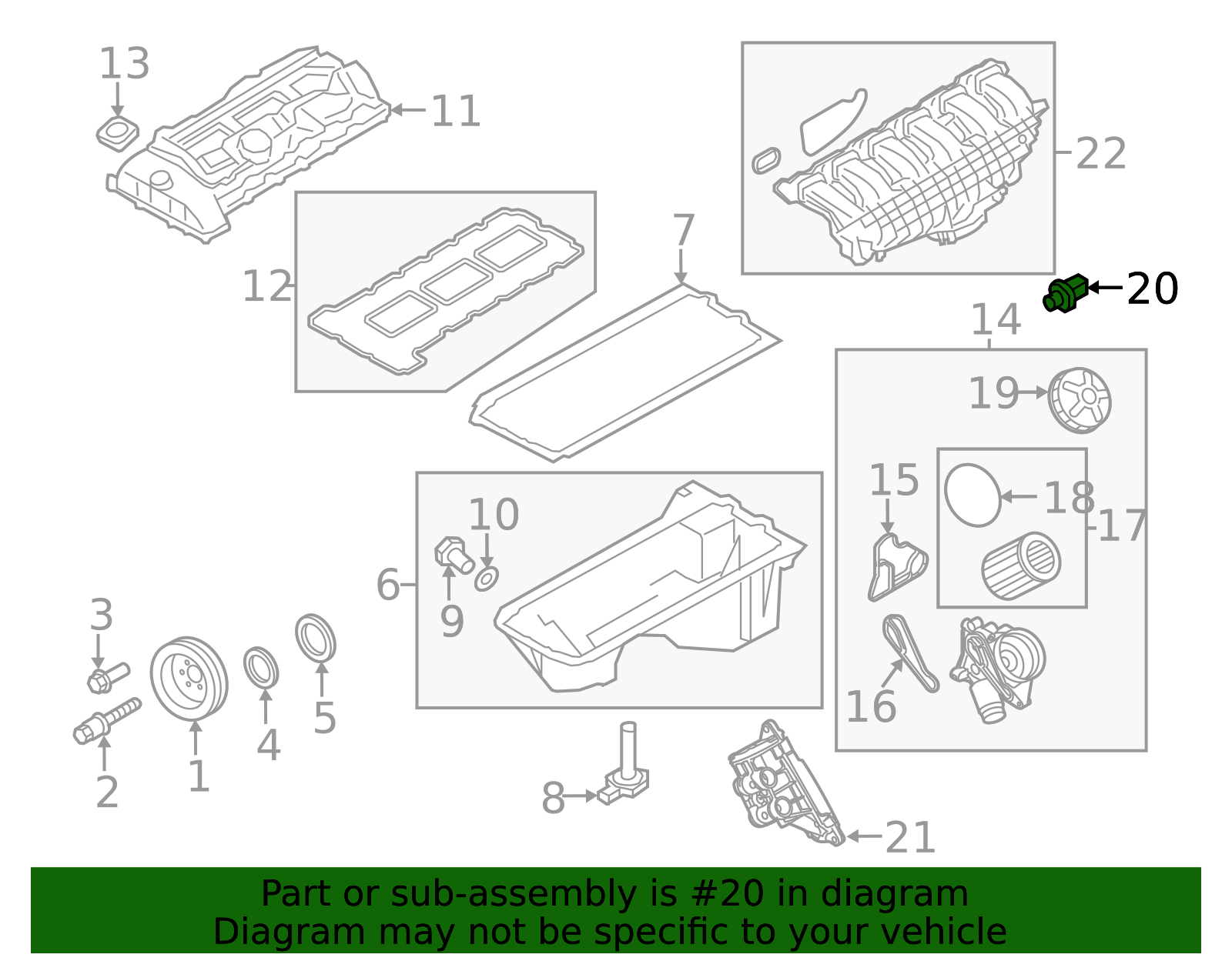 12-61-7-592-532 - Oil Pressure Sending Unit 2007-2021 BMW ...