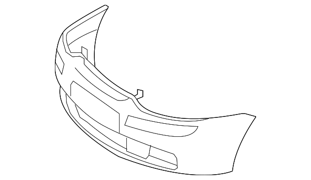 2008 Volkswagen R32 Bumper Cover 1K0-807-217-AD-GRU | VW Direct Auto Parts