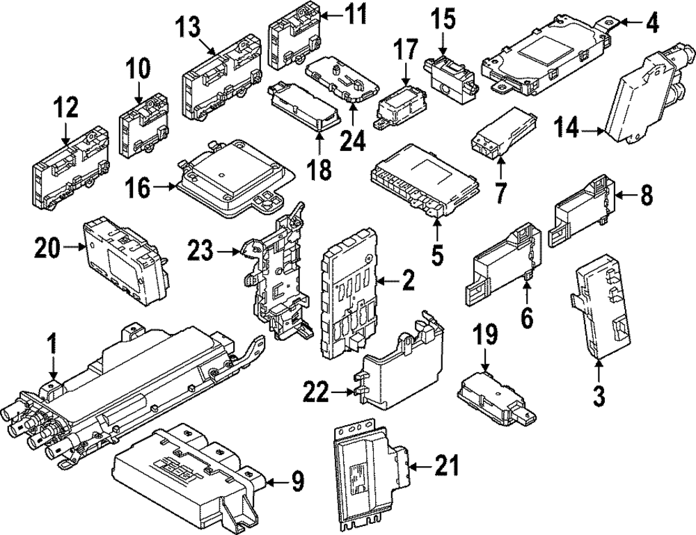 BMW 2022-2025 BMW Control Module 61-35-5-B4E-029 | BMW AutoNation Parts