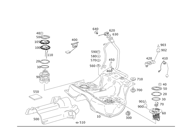 Mercedes-Benz Fuel Pumps | Mercedes-Benz USA Parts