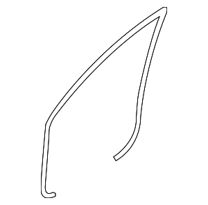 2004-2009 Mazda 3 Body Weather-Strip BP4K-68-912A | OEM Parts Online