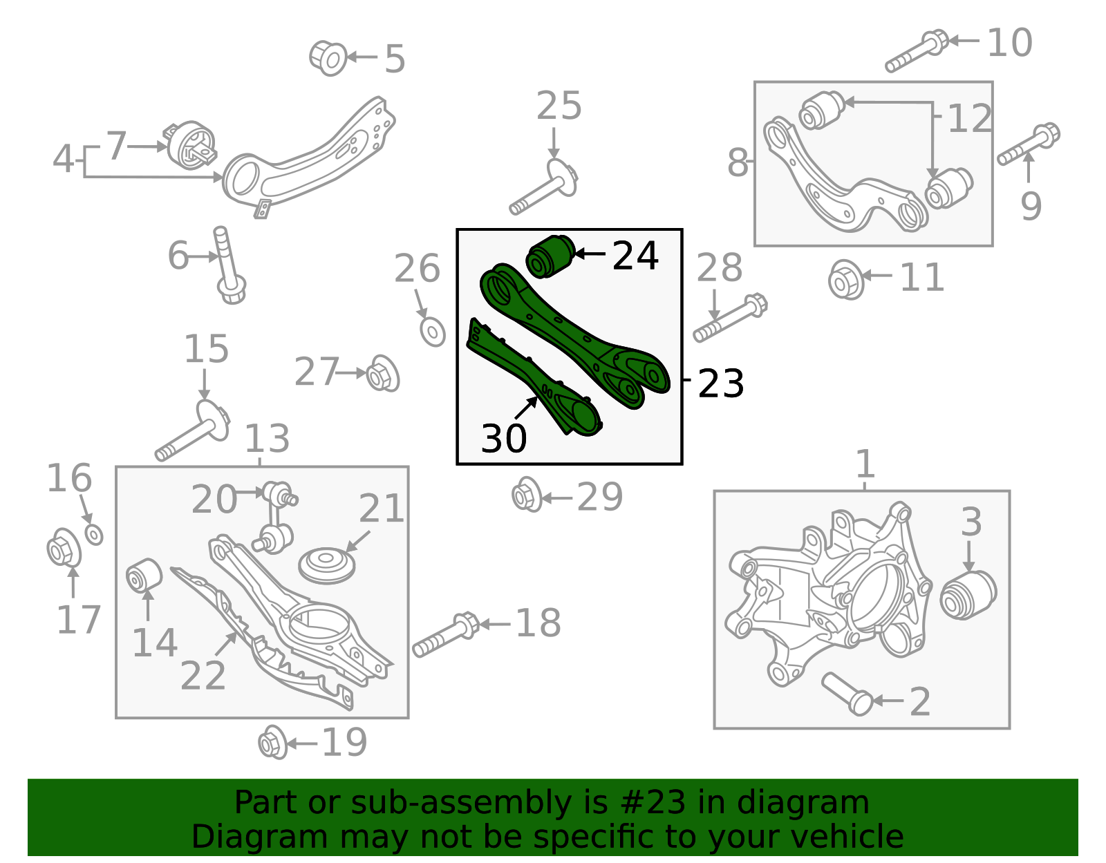55250-CW000 - Lateral Arm 2023-2025 Kia Sportage | Kia.Parts Store
