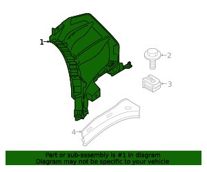 2019-2025 BMW Z4 Air Duct 51-74-7-435-525 | BMW Parts Online Hub