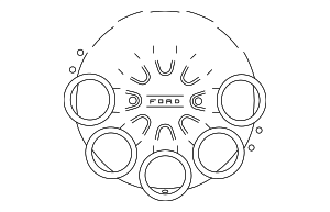 2023-2026 Ford Wheel, Alloy PC3Z-1007-L | Ford OEM Parts Outlet