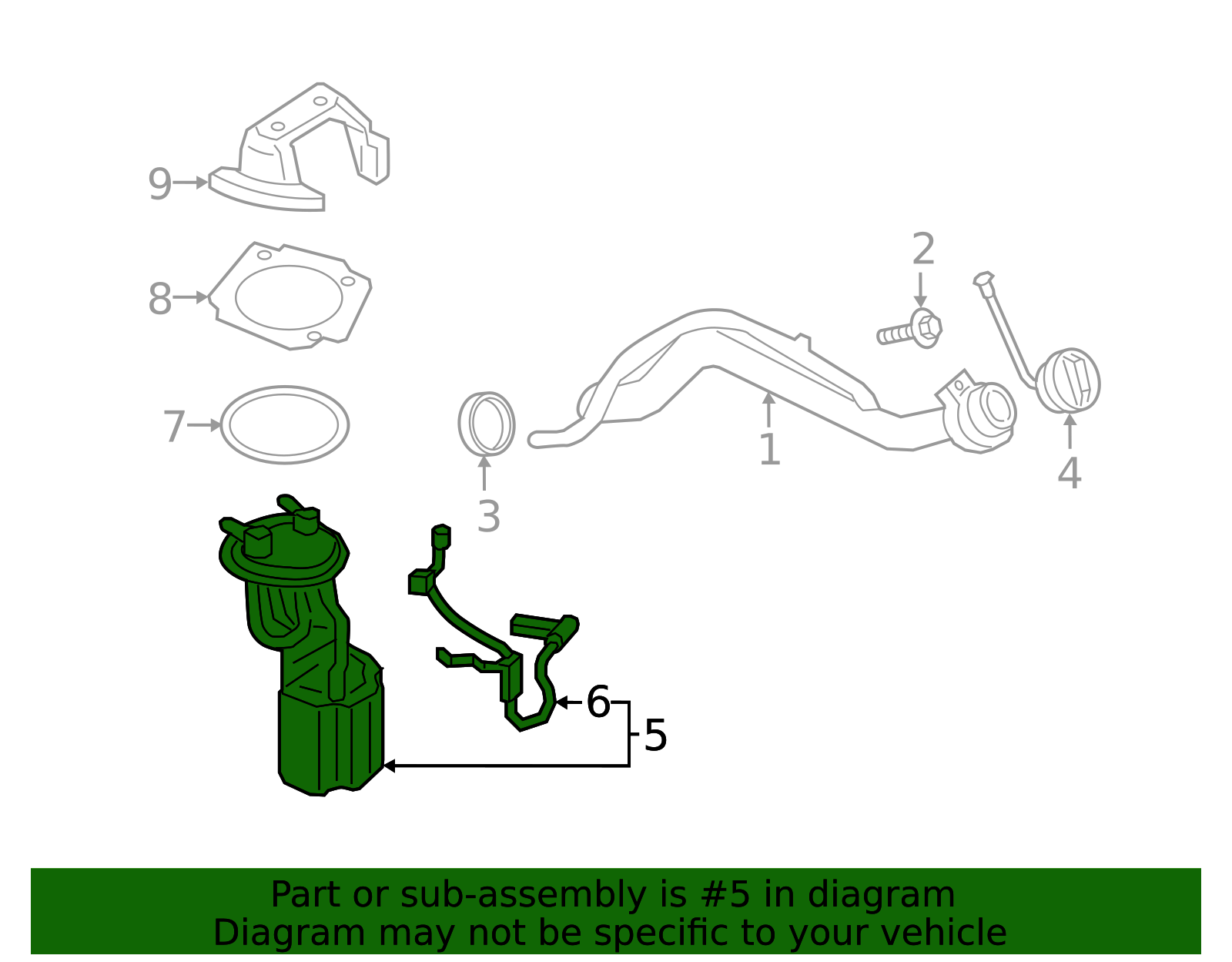 Fuel Pump hc3z9h307as | TascaParts.com