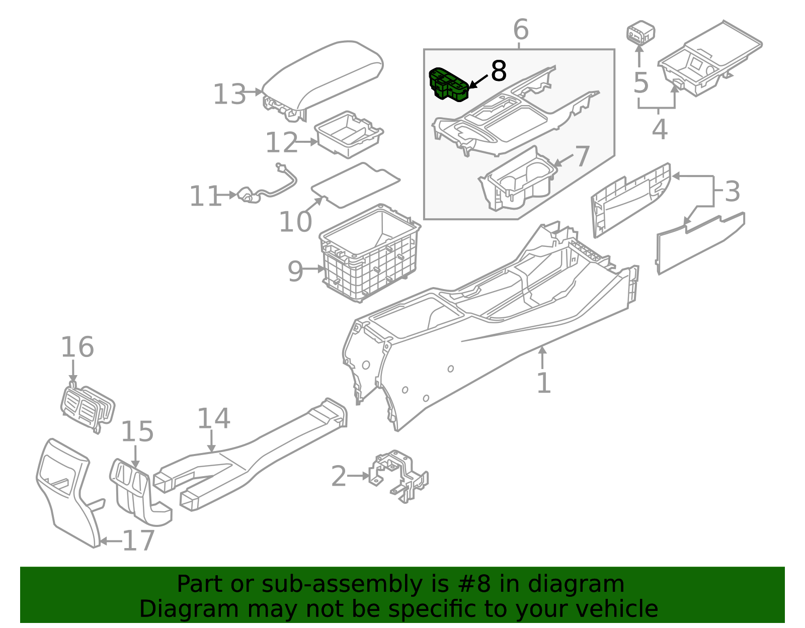 93300-3RFQ0 - Switch Assembly 2014-2016 Kia Cadenza | Kia.Parts Store