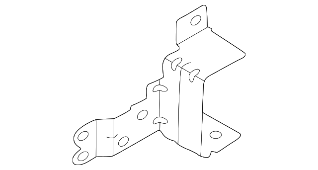 2021-2025 Ford Bronco | Mount Bracket | M2DZ-17796-A | Walls' Ford Parts