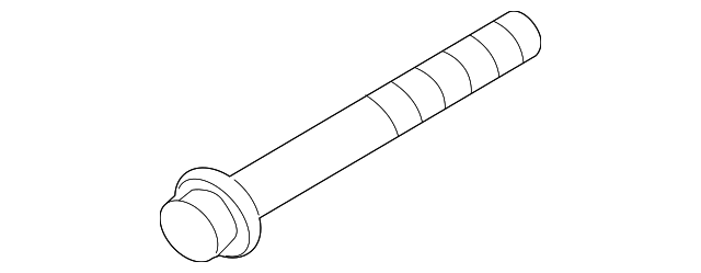 2010-2018 Porsche Torsion Arm Mount Bolt WHT-004-595 | Sunset Porsche Parts