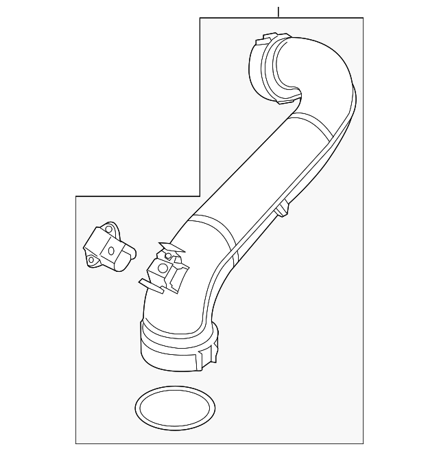 2019-2021 Volkswagen Pressure Pipe 04E-145-673-AN | OEM Parts Online