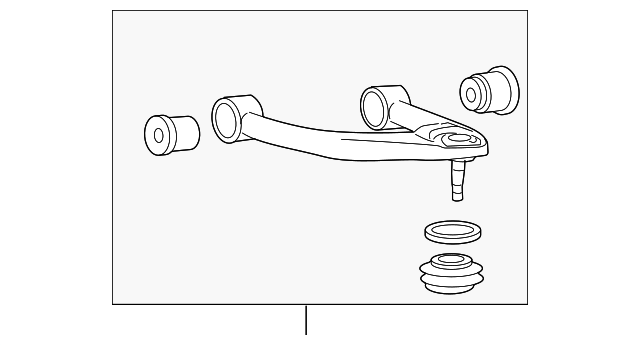 2007-2022 Toyota Suspension Control Arm (Left, Front, Upper) 48630 ...
