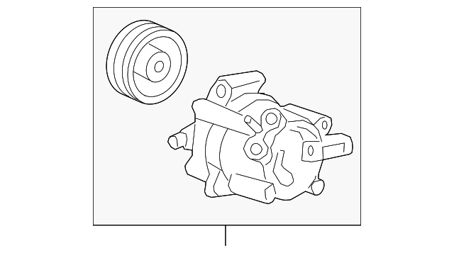 2010-2015 GM A/C Compressor 86811090 GM | GMPartsDirect.com