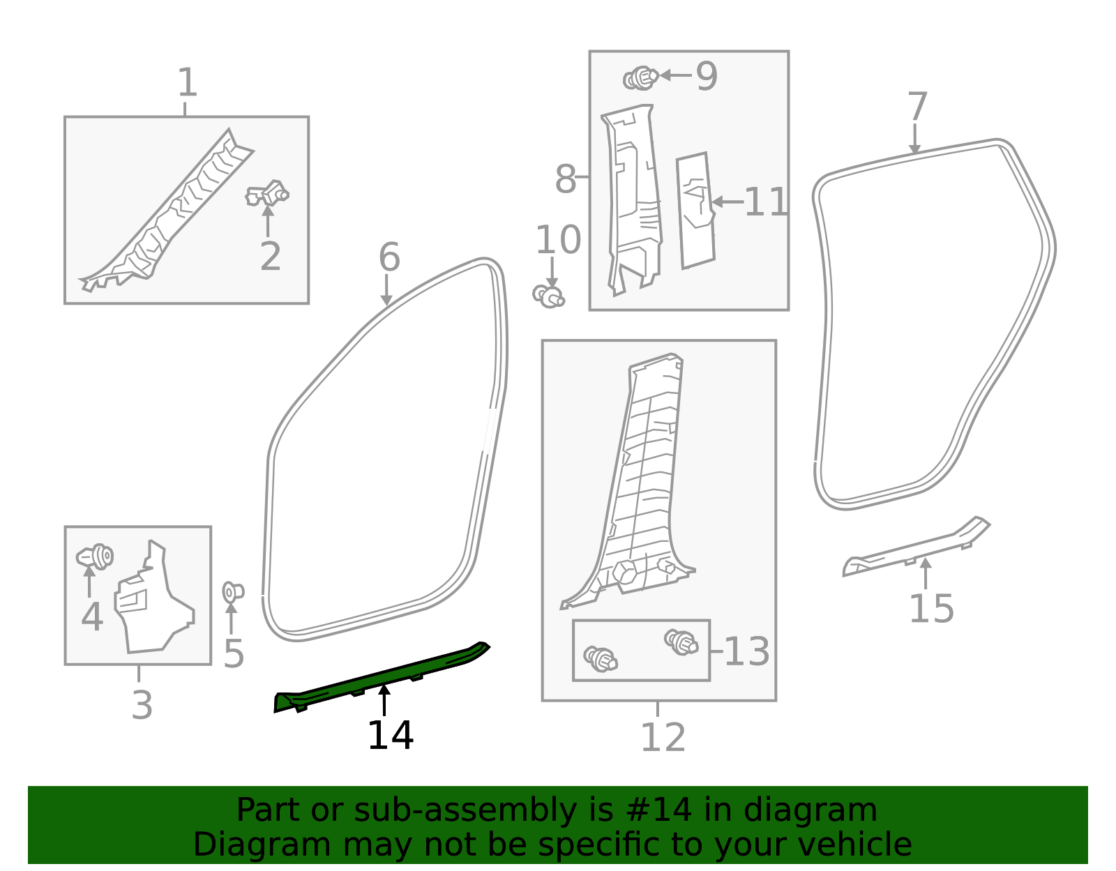 Toyota OEM Front Sill Plate 67913-0R030-C0 | Toyota OEM Parts Giant