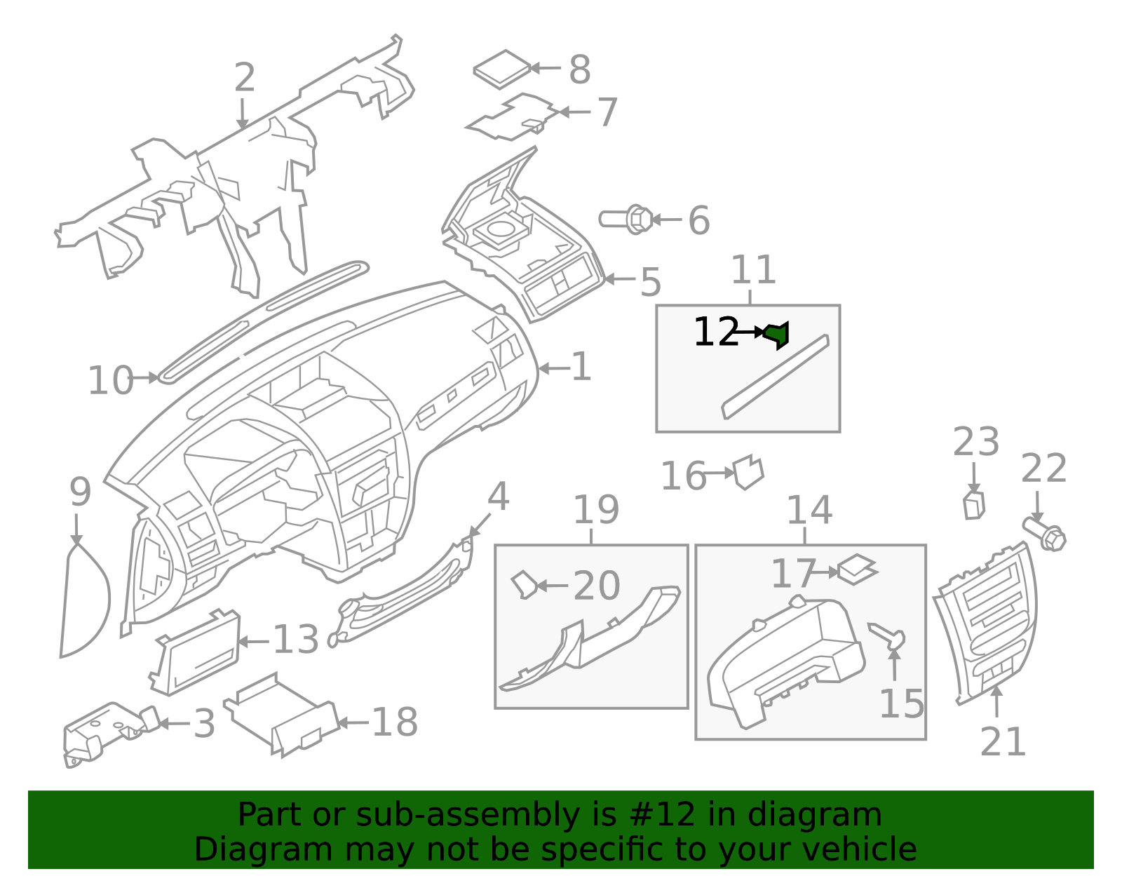 w710338s403 - FORD Body B-Pillar Trim Panel Clip | GetOEMParts.com