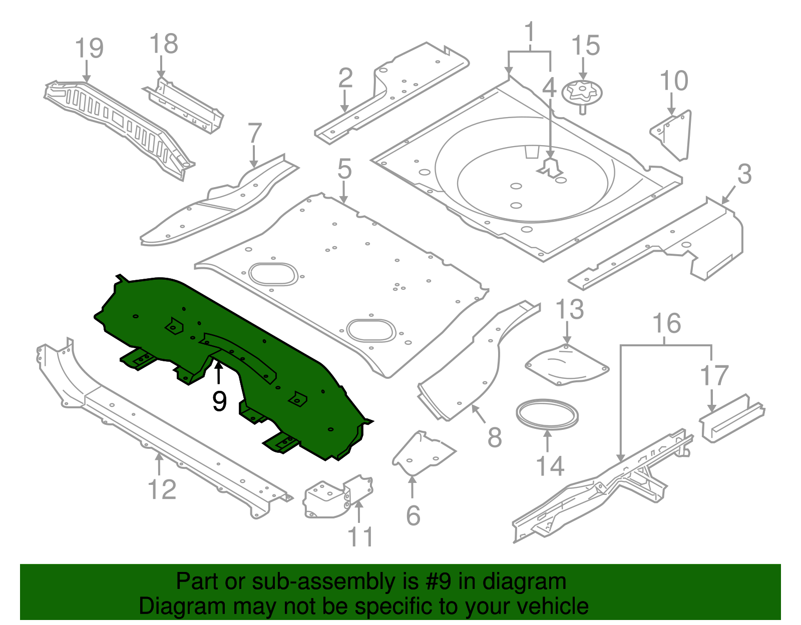 2017-2023 Nissan Front Extension G4E15-4CE0A | Nissan Parts Central