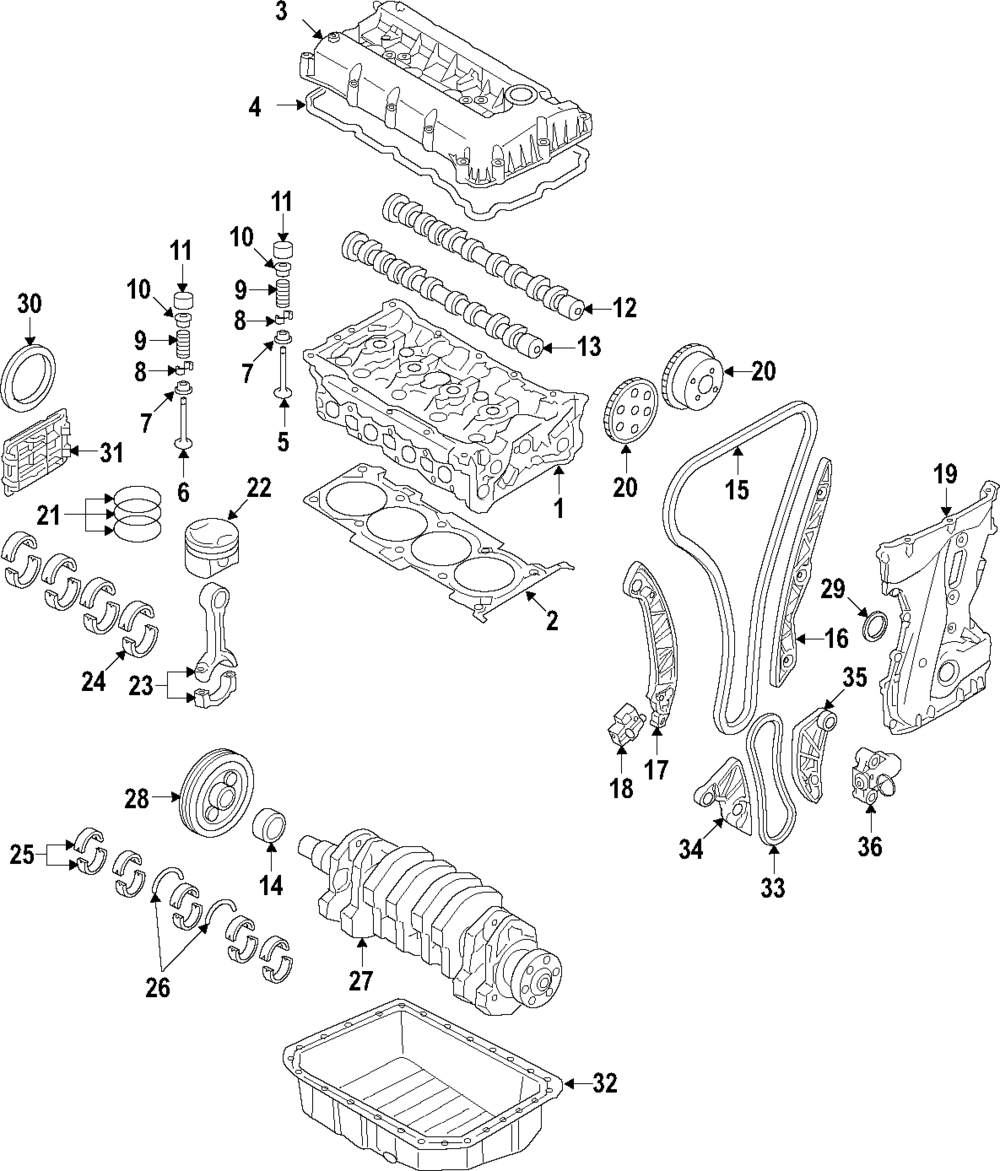 2013-2020 Kia Connecting Rod 23510-2G440 | TascaParts.com