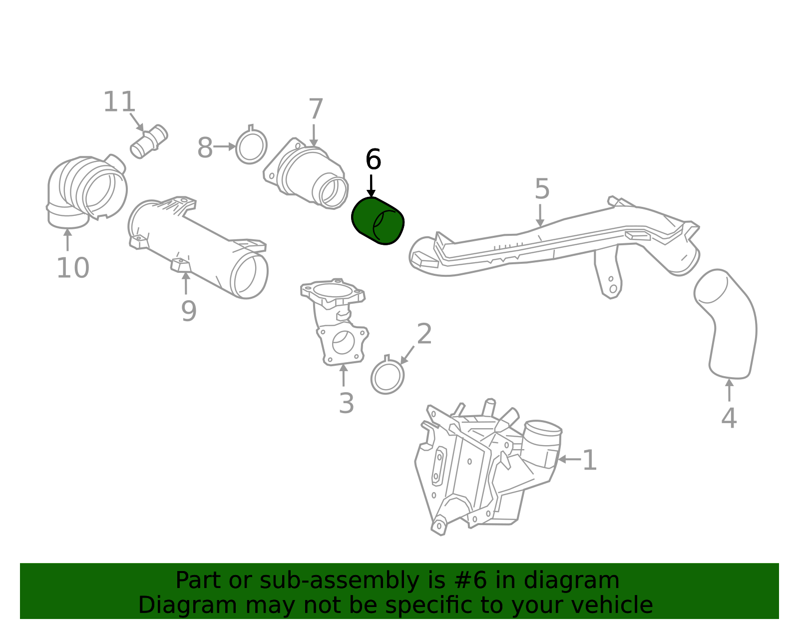 17341-36020 - High-Quality Turbocharger Intercooler Pipe Adapter for ...