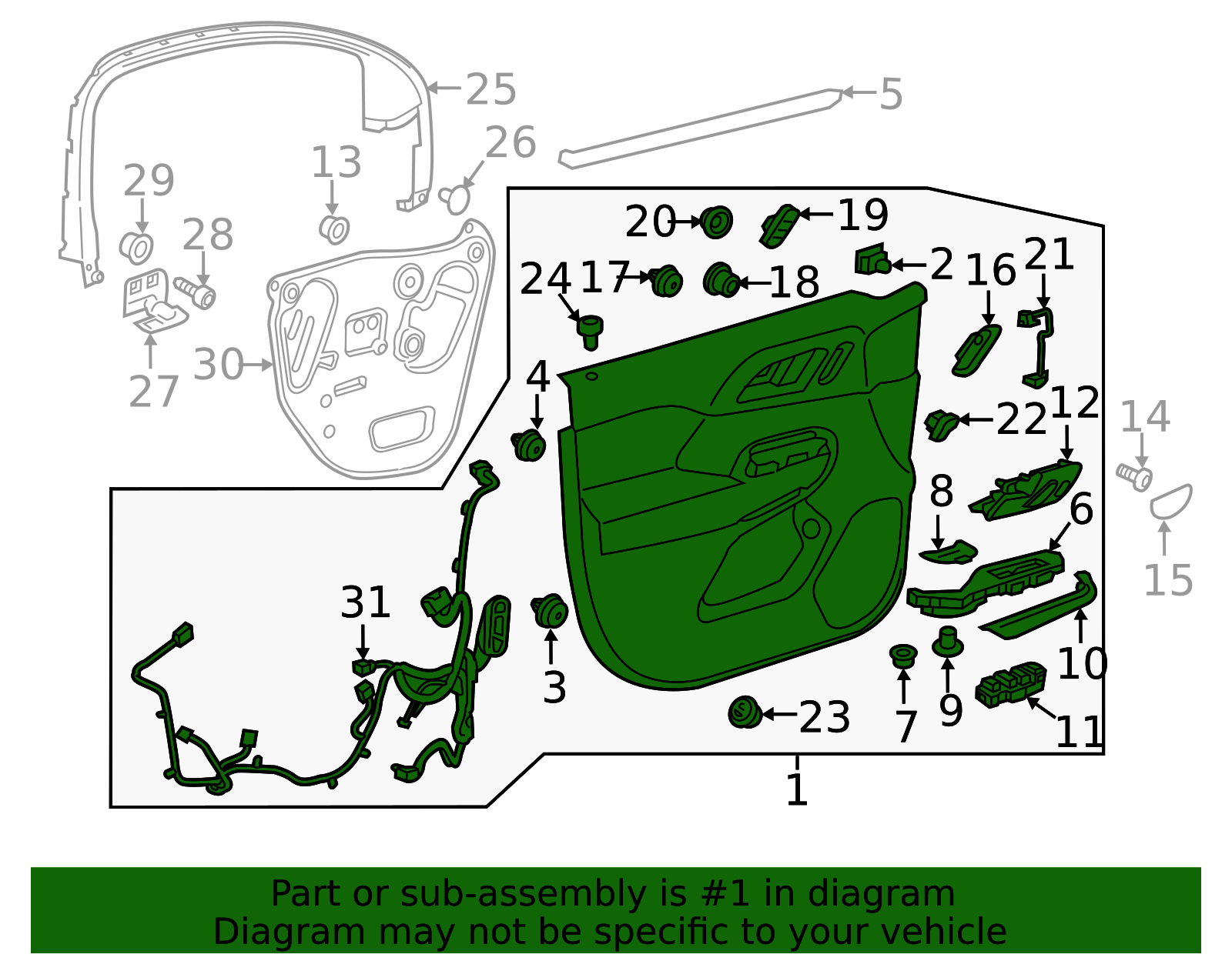 84584175 - High-Quality F Trim for 2019 GMC Acadia | AutoNation Parts