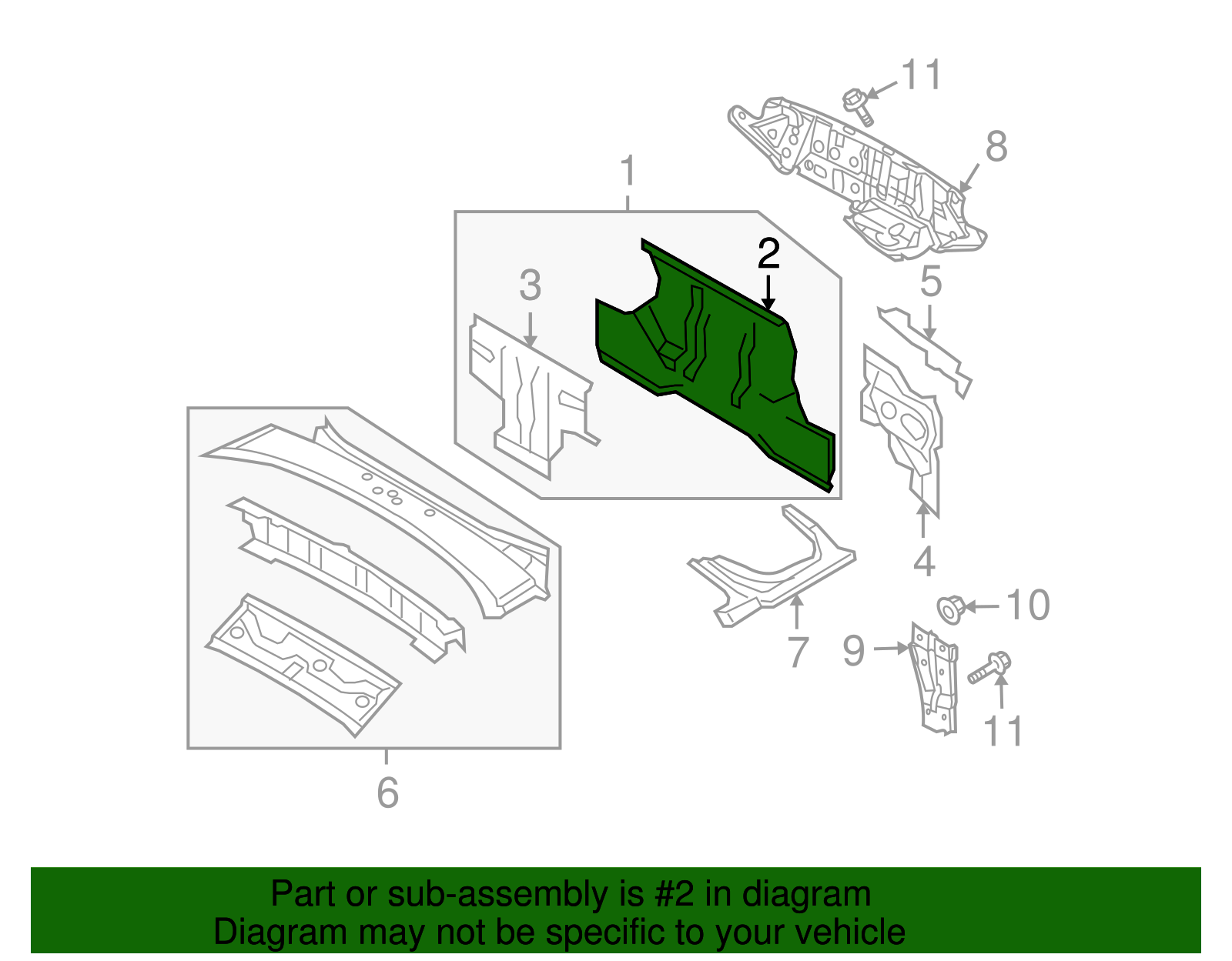 NF79-70-75XA - 2006-2015 Mazda MX-5 Miata - Rear End Panel | Mazda Part ...