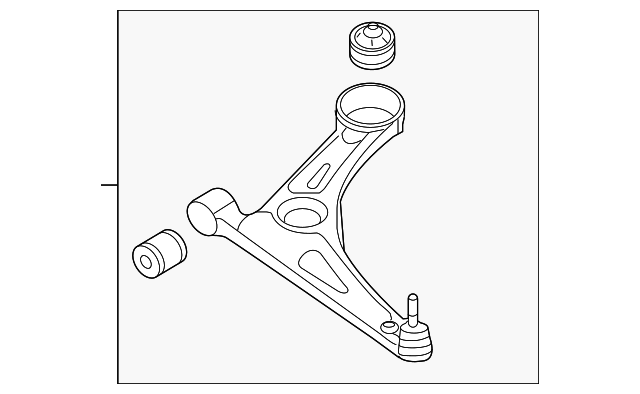 54501-G2100 - Lower Control Arm 2017-2023 Hyundai | Hyundai Parts Pro