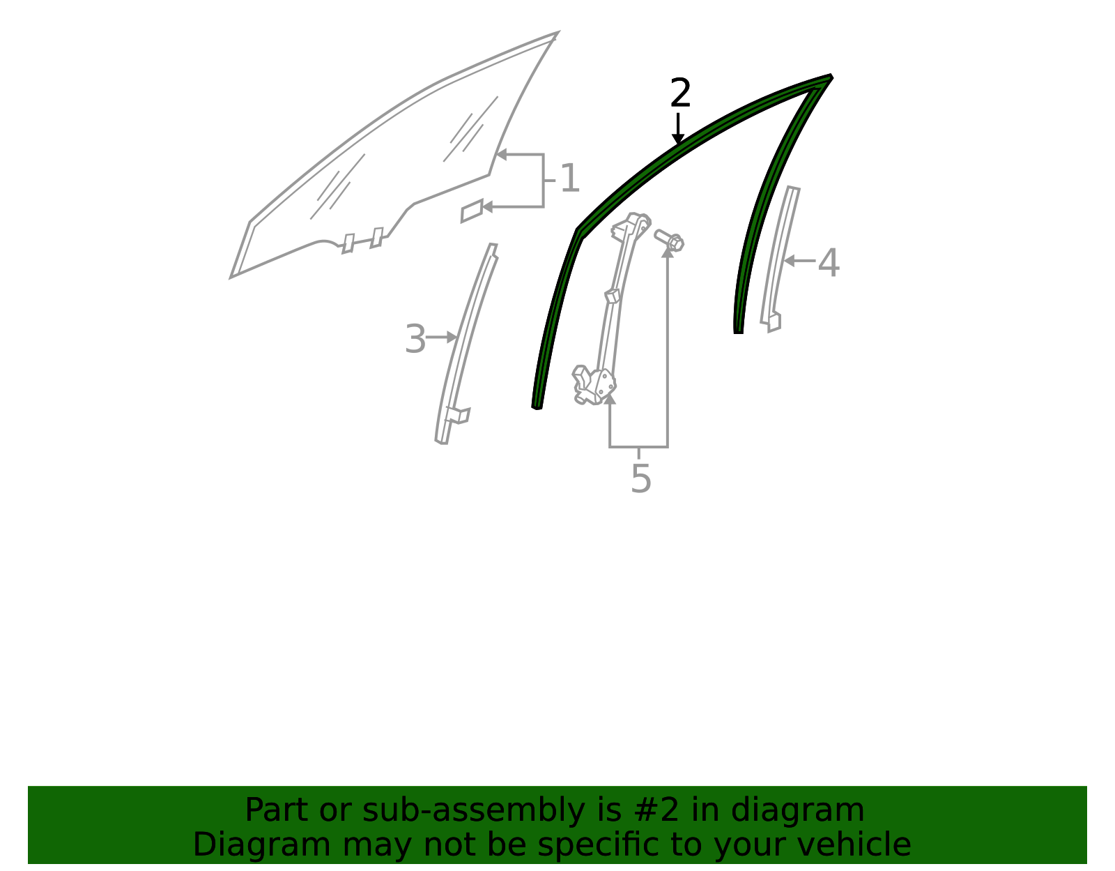 Window Channel - Smooth Window Travel 72275-SWA-A02 | AutoNation Parts