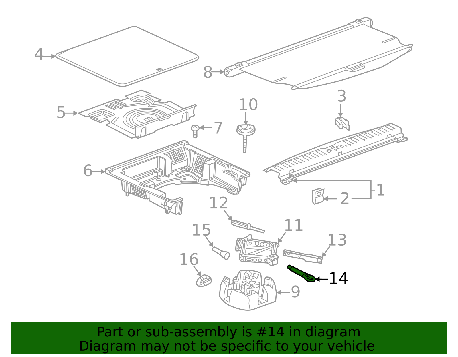 2016-2025 GM Tow Eye 26246509 | Chevy OEM Parts