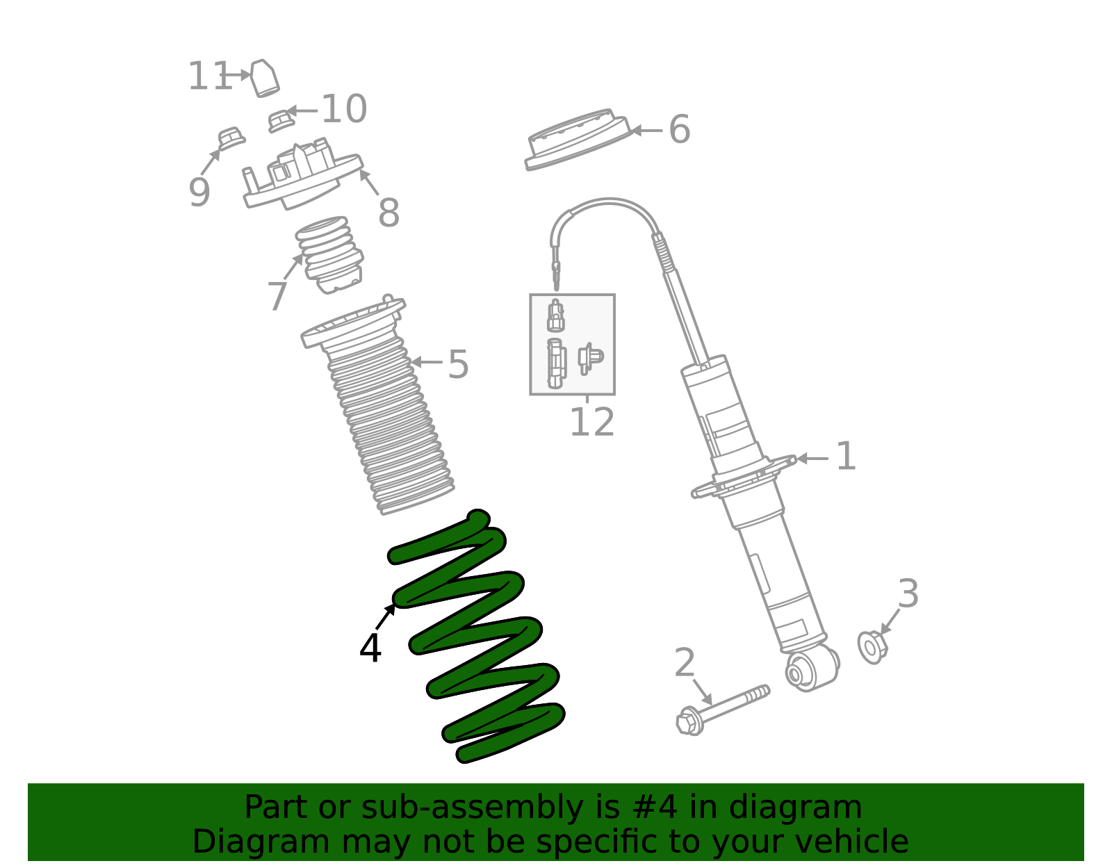 2023-2025 Chevrolet Corvette Coil Spring 85583628 | Capital Chevy Parts