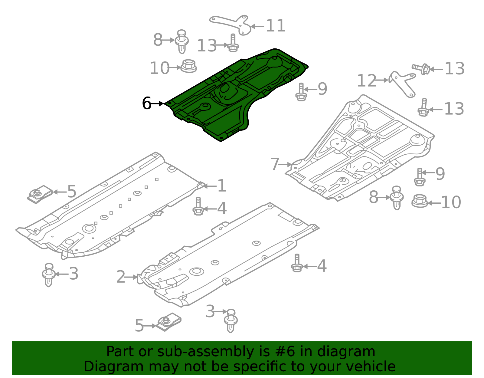 BDTS-56-3P1 - Rear Cover 2019-2025 Mazda 3 | MazdaParts.US Store