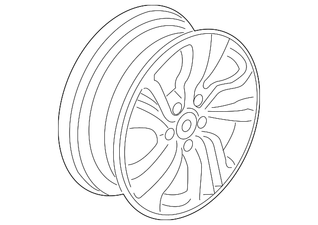OEM Honda Wheel, Alloy For 2016-2018 Honda Civic - Part# 42700-TBA-A81 ...