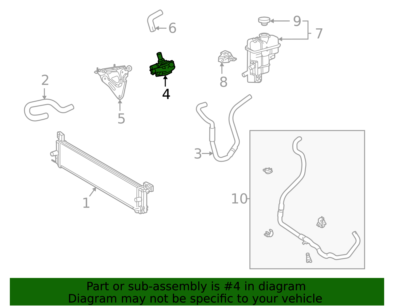 2022-2025 Toyota Water Pump G9040-04020 | Toyota Parts Center