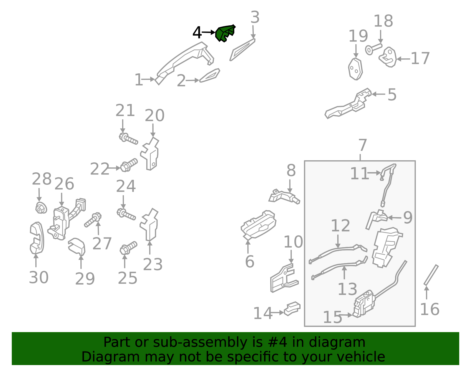 2015-2020 Hyundai Cover 82652-B1011 | QuirkParts