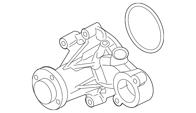 BR3Z-8501-S - Water Pump 2012-2025 Ford | Ford Parts Direct