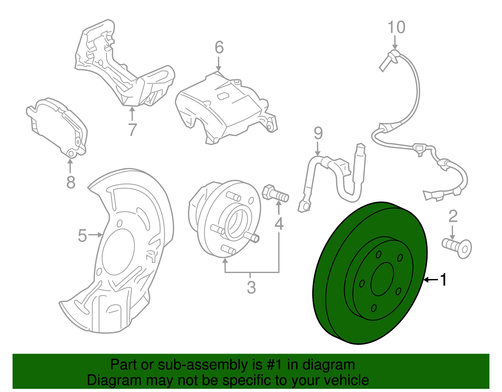 13552823 - Brake Rotor | Partners Chevy