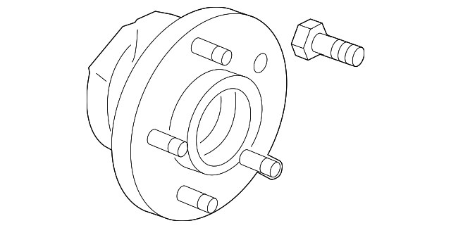 2011-2025 GM (Replaces 13526966) Wheel Hub and Bearing Assembly ...