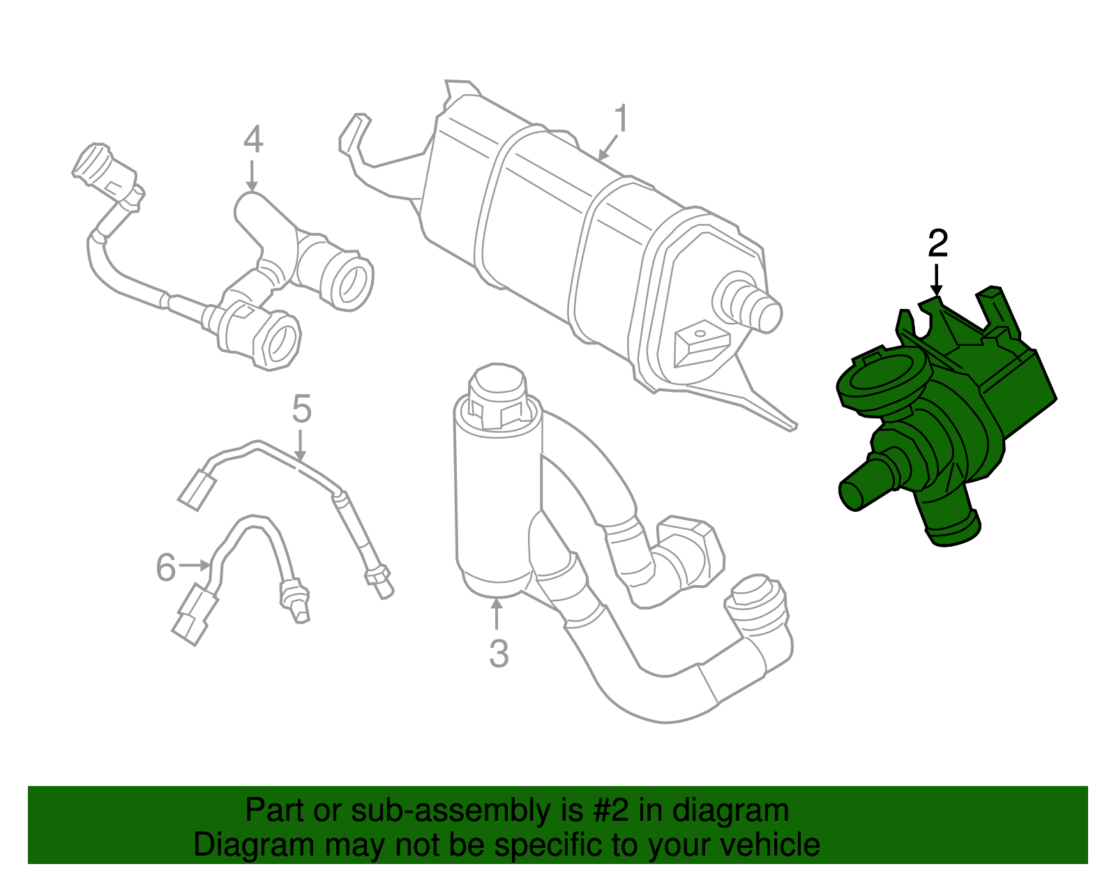16137303949 - 2014-2025 BMW Leak Detect Pump (16-13-7-303-949) | BMW of ...