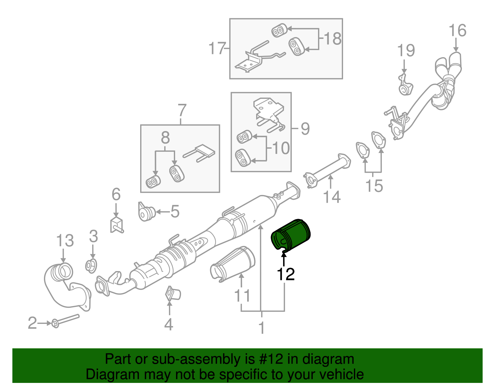 2017-2022 Ford | Rear Shield | HC3Z-5E258-A | Walls' Ford Parts