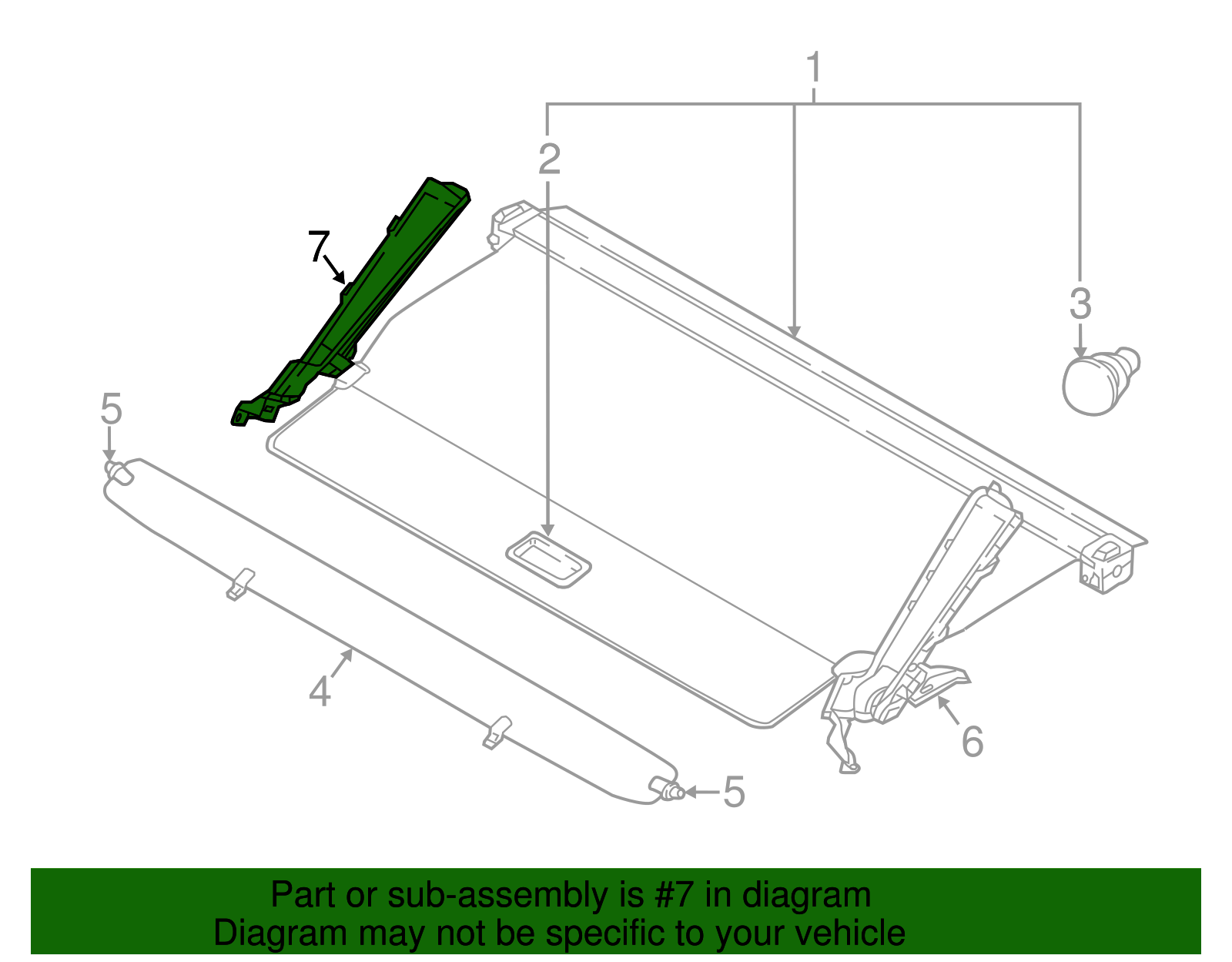 2018-2025 Volvo XC60 Guide Rail 39841513 | OEM Euro Parts