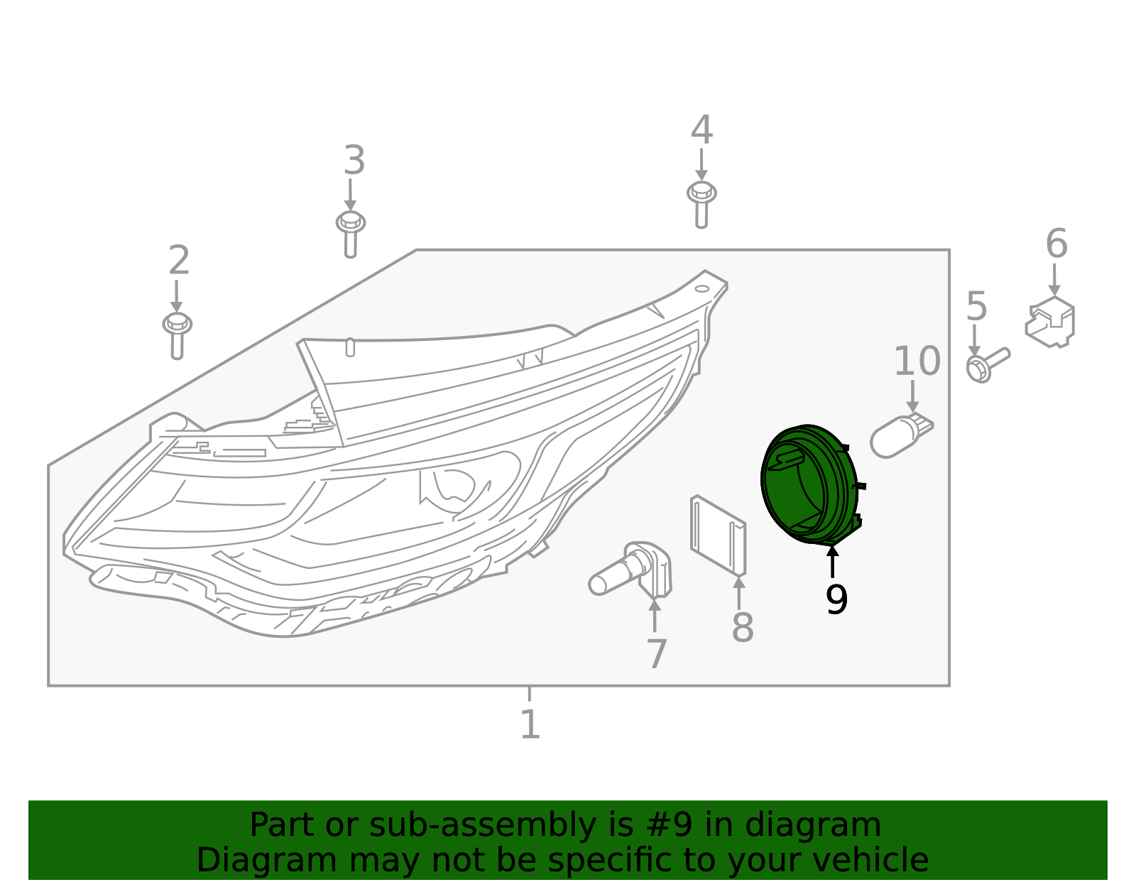92125-2W255 - Dust Cap Pad 2019-2025 Kia | Kia.Parts Store