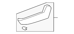 71861-0C080-E0 - Cushion Shield - 2007-2014 Toyota | Nucar Toyota Parts
